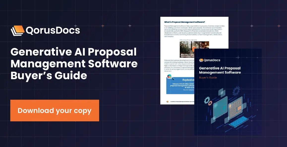 The Buyer’s Guide to Choosing the Best Generative AI Proposal Software